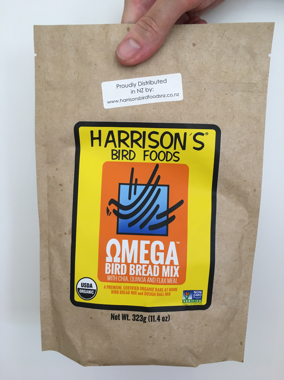 Harrison's Bird Bread Mix - Omega – Parrot Treats
